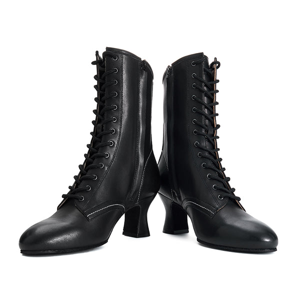 Chicago - Black Character Boot Professional Character Shoes